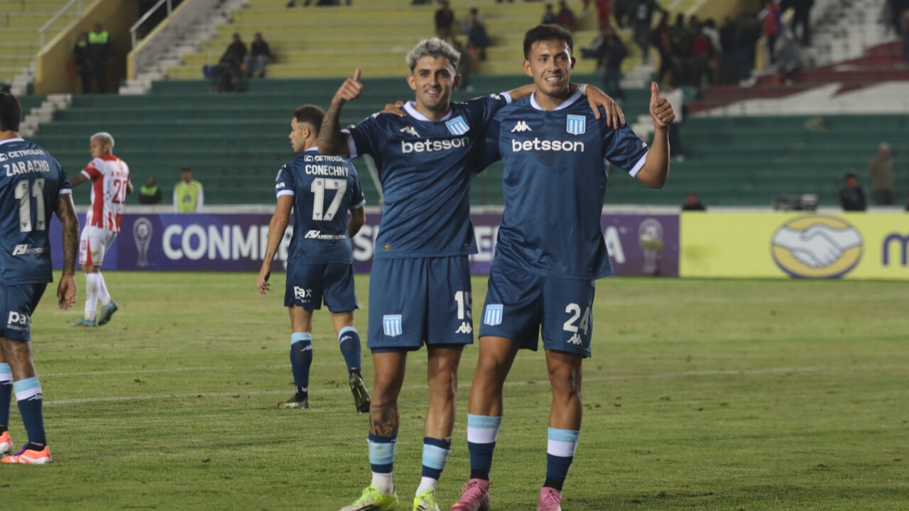 Racing impuso su jerarquía y derrotó a Independiente Petrolero en Sucre ...